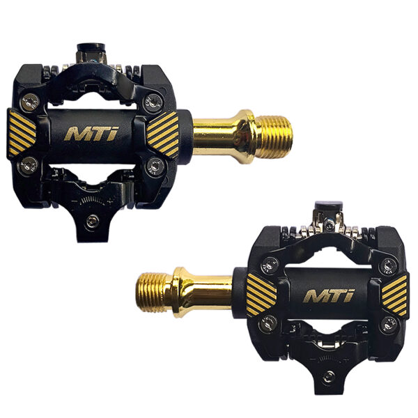 Pedal MTI C/Traba Mtb Gold Composite Shimano – Pini Bike